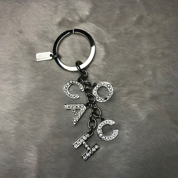 Coach | Bags | Authentic Coach Rhinestone Keychain | Poshmark